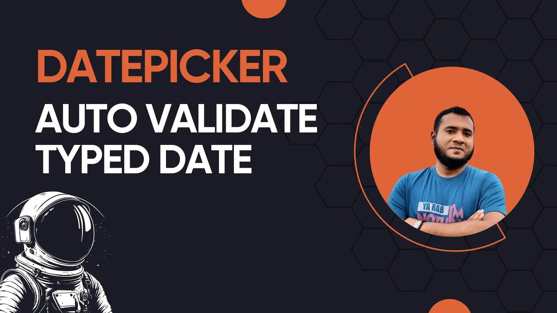 Auto Validate Typed Date From Datepicker - Faisal Ahammad Auto Validate Typed Date From Datepicker - Faisal Ahammad